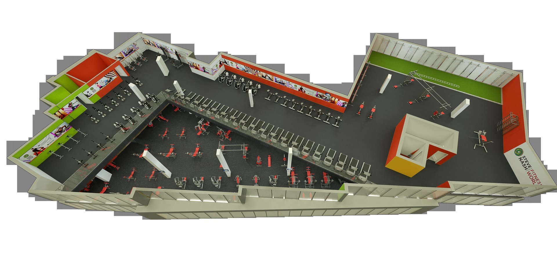 3D Gymnasium Rendering: Revolutionizing Fitness Space Design ...