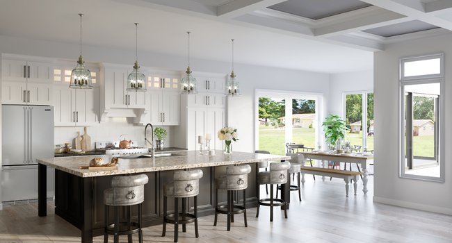 Kitchen Interior Rendering Services