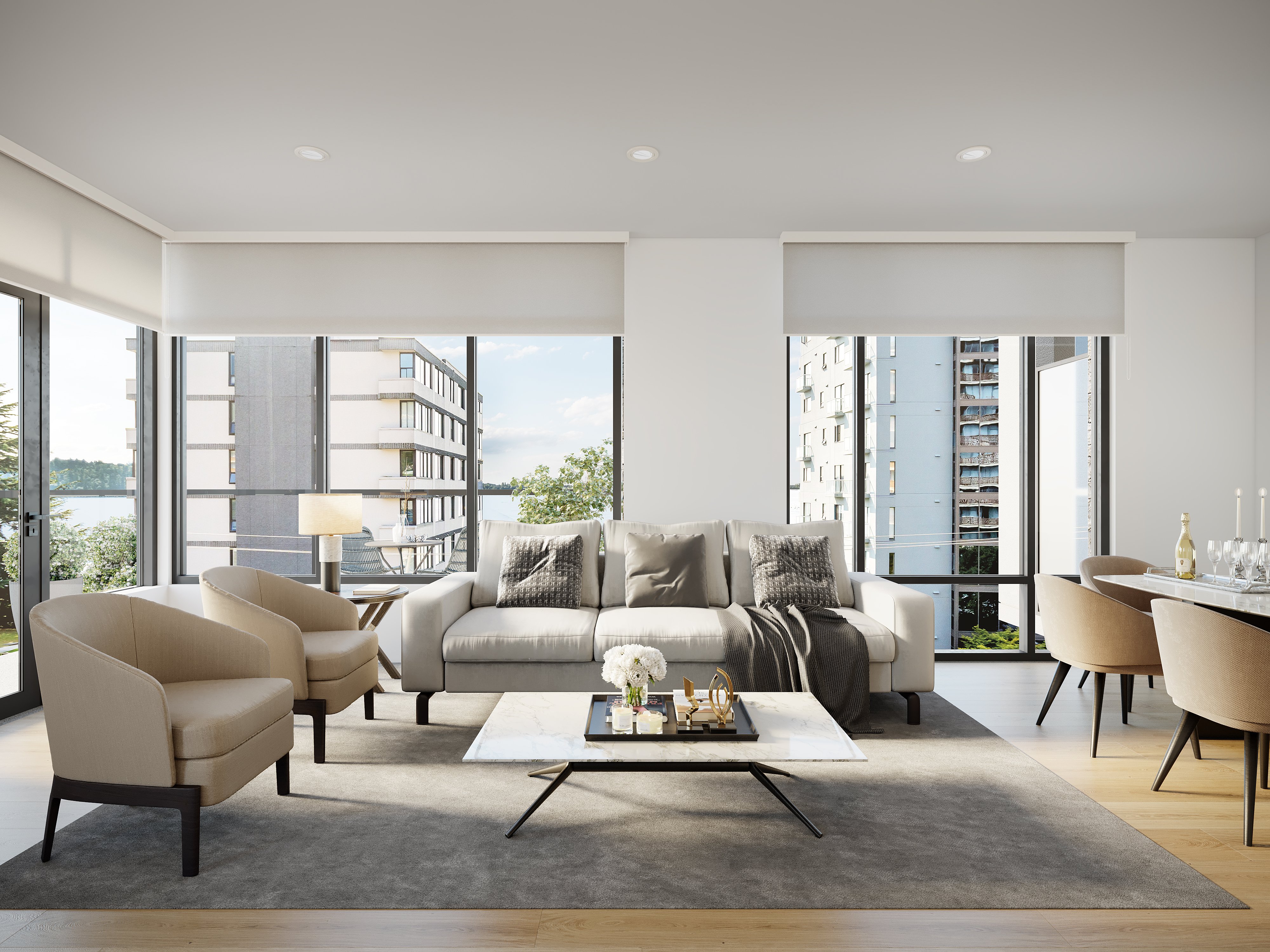 Highrise Architectural Rendering Services